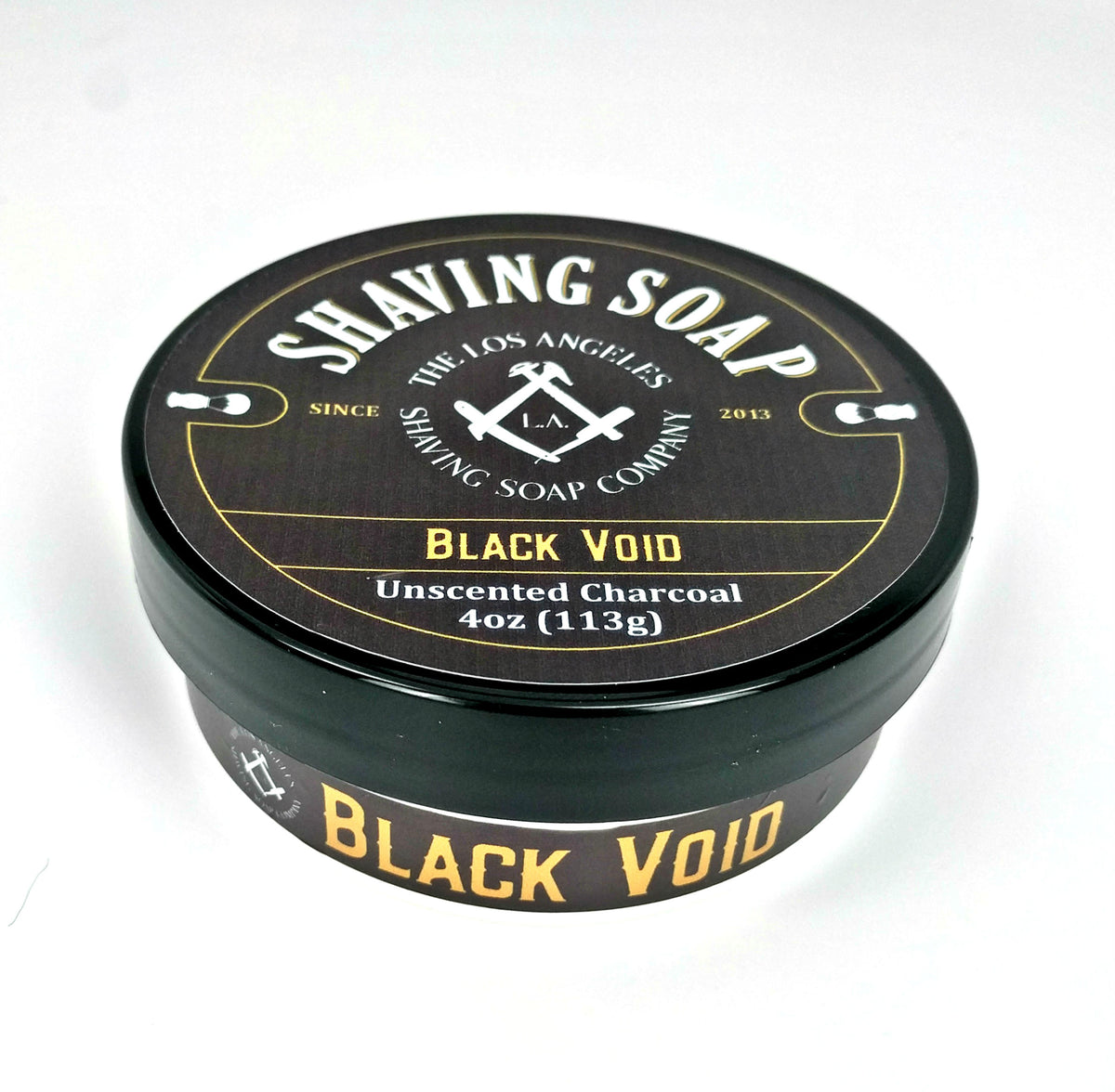 Black Void Unscented Shaving Soap – The Los Angeles Shaving Soap Company